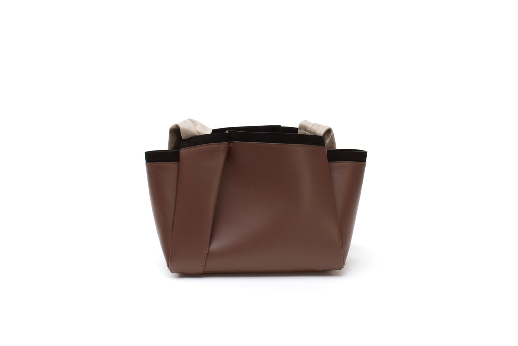 Nº61 Medium Gio - Chestnut + Grey – IMAGO-A